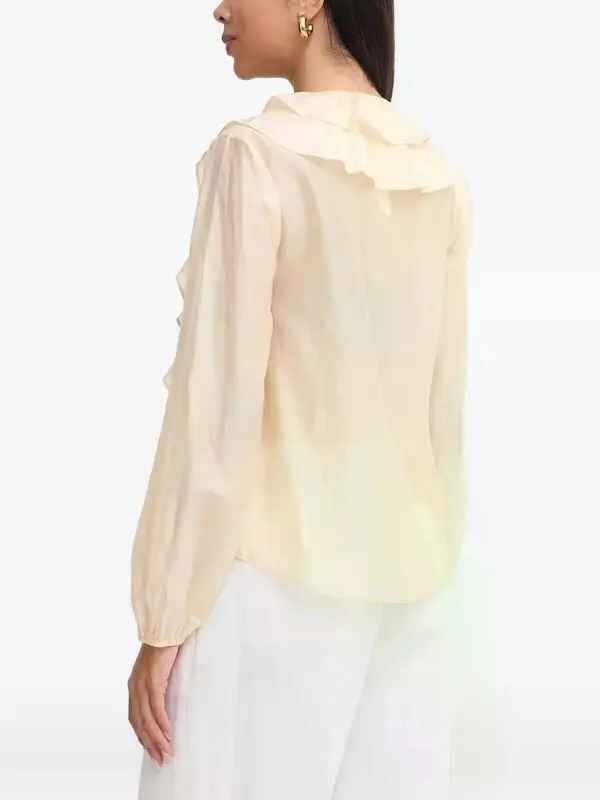 TWINSET Ruffled Long-sleeve Blouse
