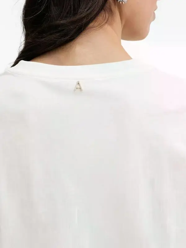 TWINSET Embroidered Logo T-shirt