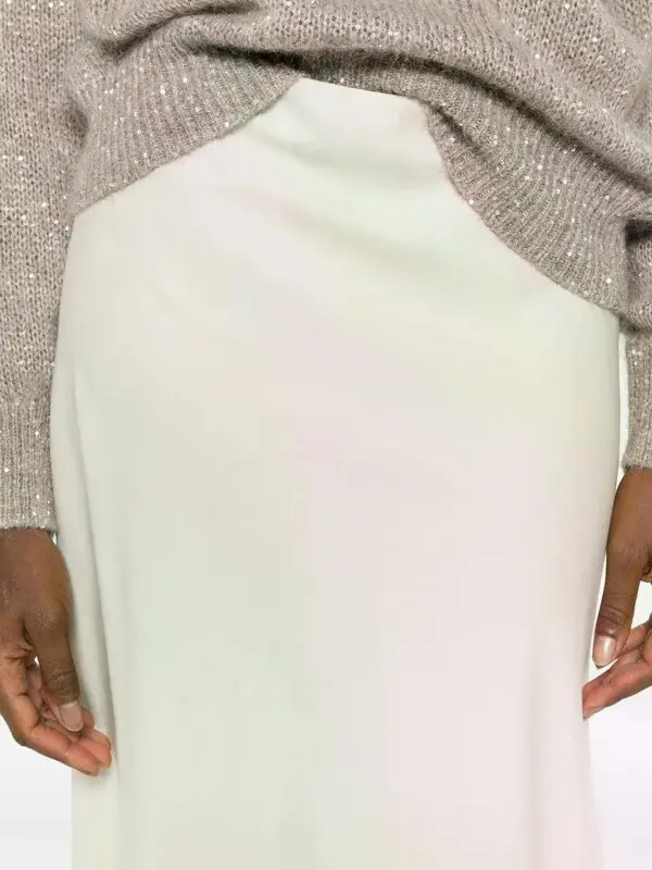 Brunello Cucinelli A-line Midi Skirt