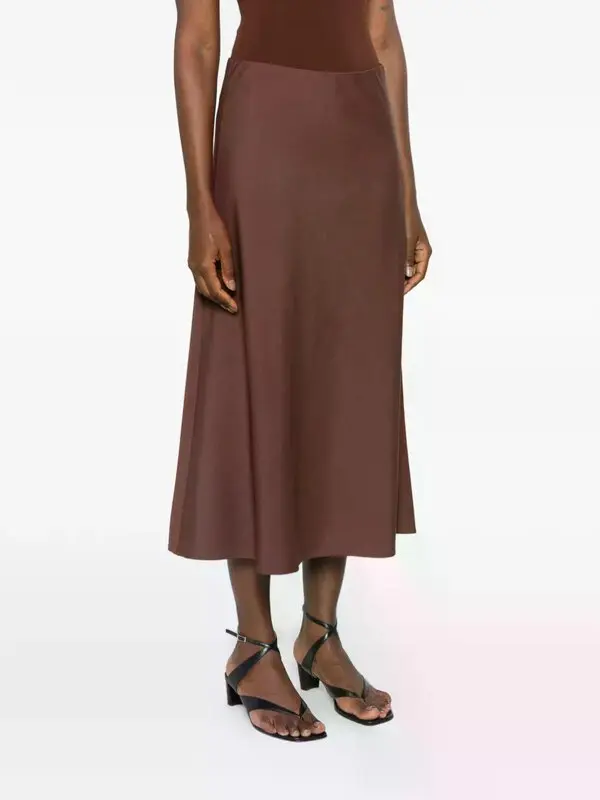 Brunello Cucinelli A-line Midi Skirt