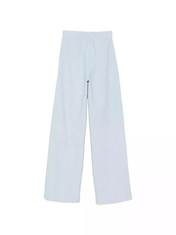 Bruno Manetti High-waisted Pintuck Detail Trousers - Blue