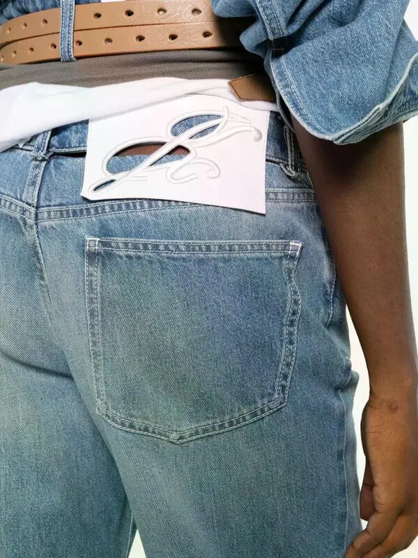 JULIE KEGELS Patricia Logo-patch Jeans