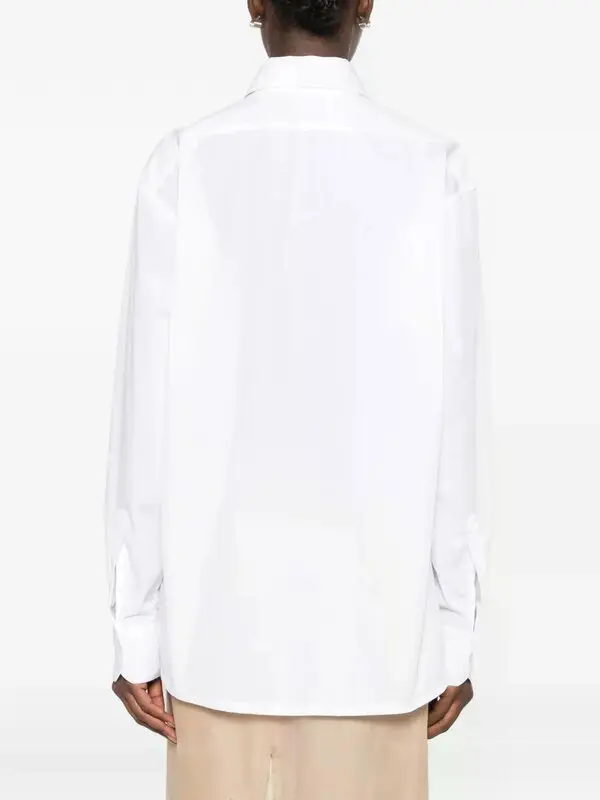 JULIE KEGELS Lipstick Print Long Sleeve Shirt