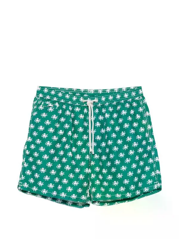 MC2 SAINT BARTH Octopus Print Swim Shorts