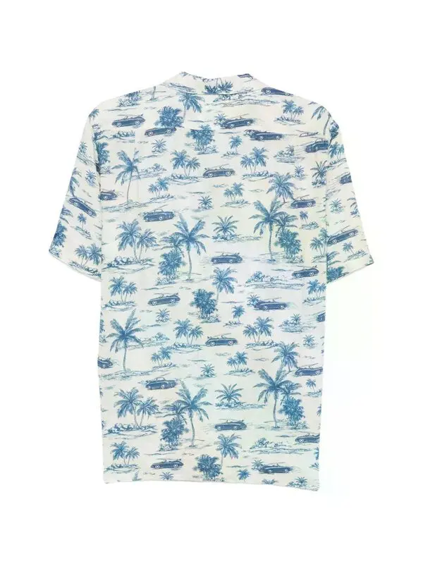 MC2 SAINT BARTH Sifnos Graphic-print Short-sleeve Shirt