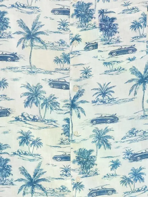 MC2 SAINT BARTH Sifnos Graphic-print Short-sleeve Shirt