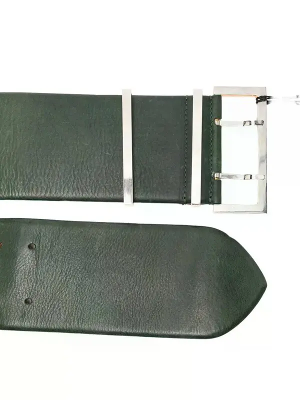 Gianfranco Ferre Double-prong Buckle Belt
