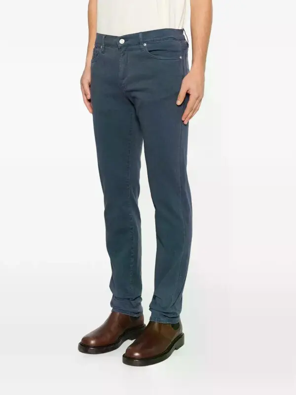 FRAME Five-pocket Slim Fit Trousers