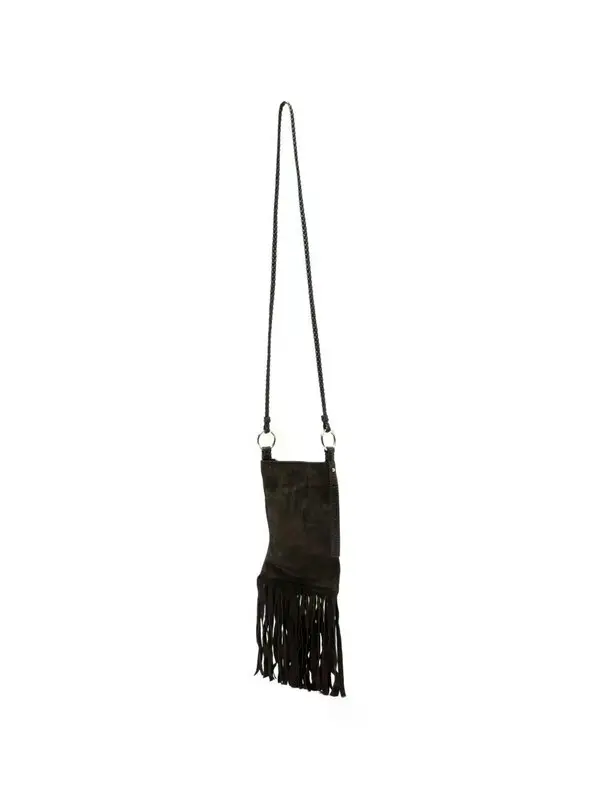 Saint Laurent 2002 Fringed Shoulder Bag
