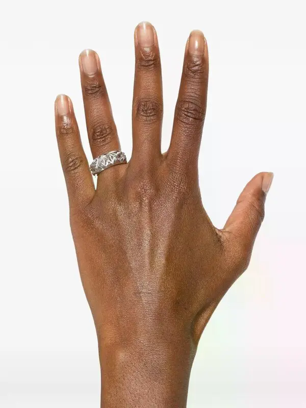 FERSERA Geometric Engraved Ring