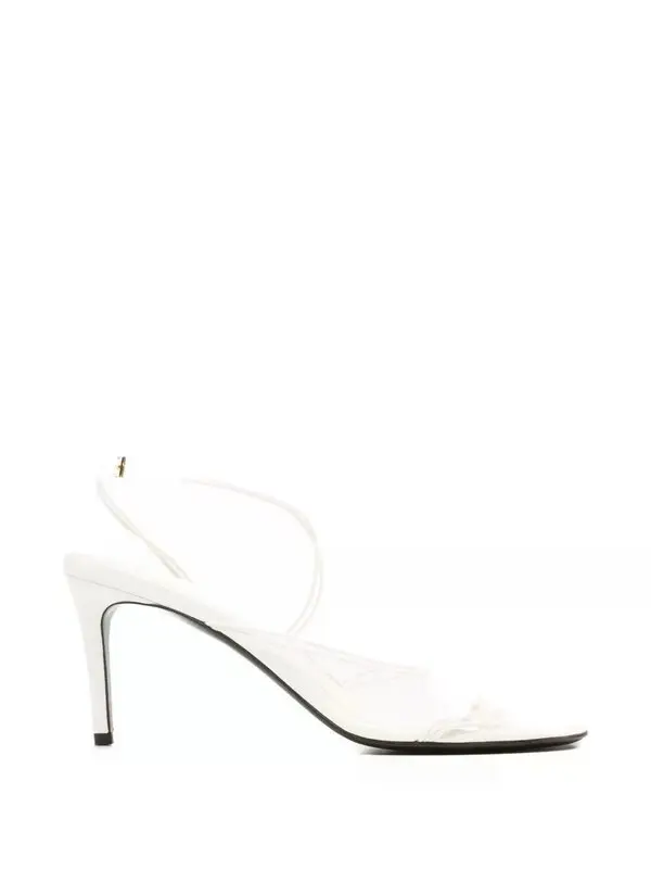Khaite Loop Sandals - White