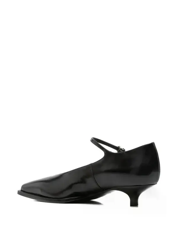 Miu Miu Leather Buckle-fastening Ankle Strap Pumps