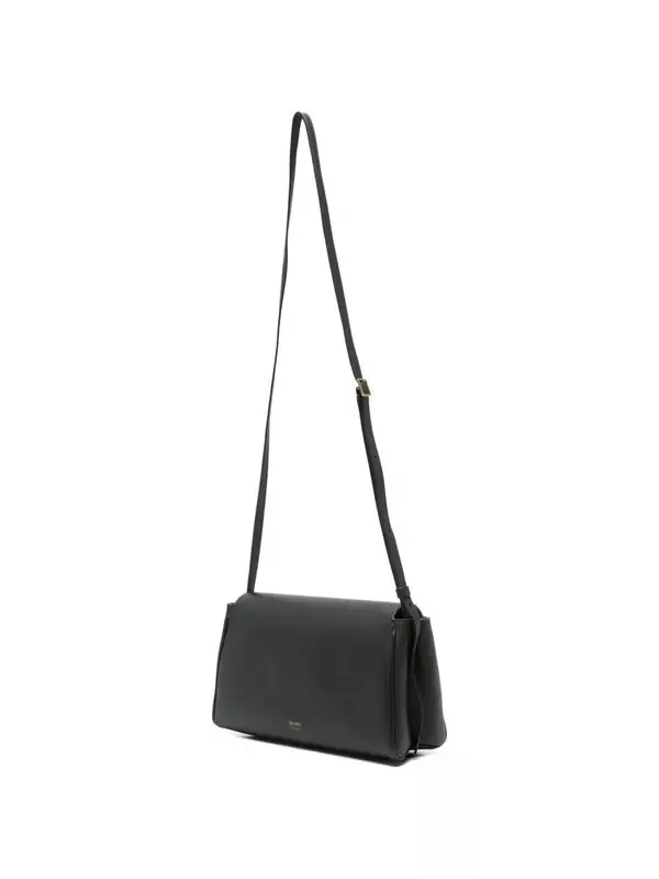 Khaite Audrey Leather Crossbody Bag - Black