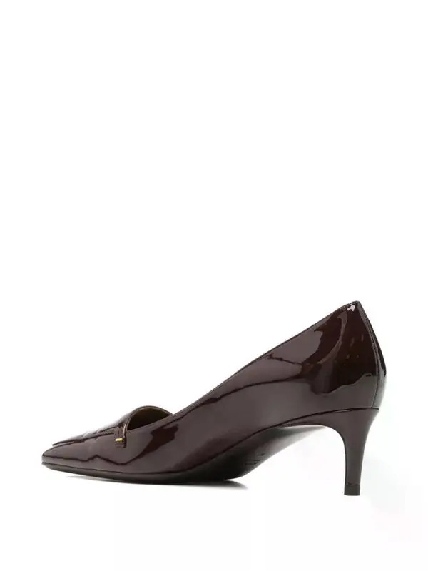 Khaite Celia Square-toe Heeled Pumps