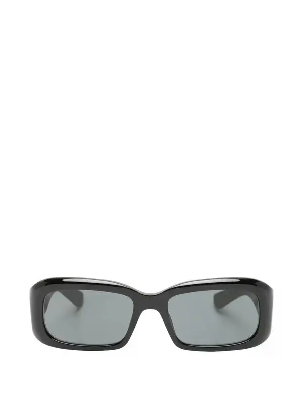 Saint Laurent Rectangle Frame Sunglasses - Black