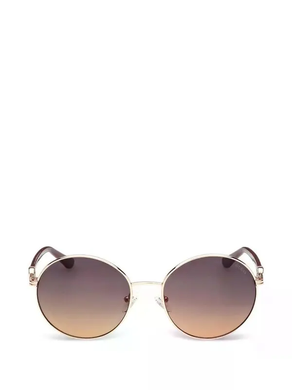 Guess Round Frame Sunglasses - Black