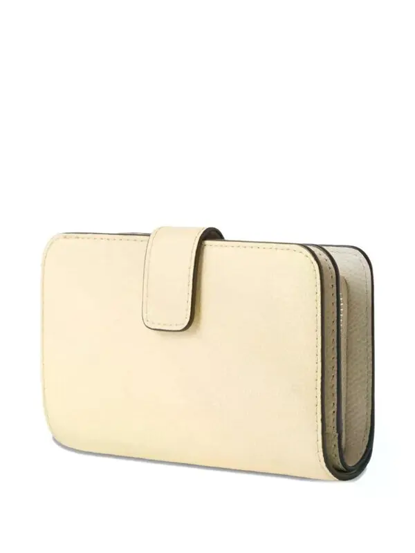 Furla Medium Camelia Leather Wallet - Neutrals