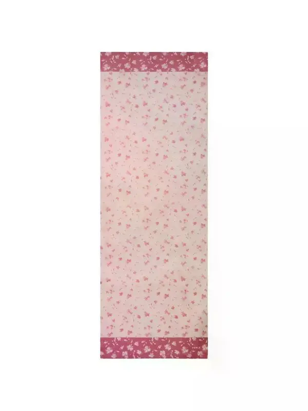 Furla Primavera Floral-print Scarf