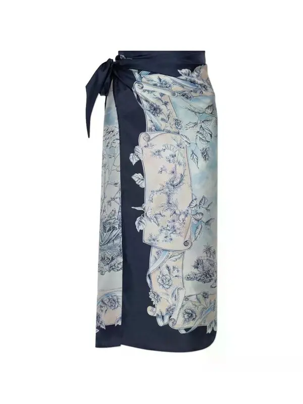 FERRAGAMO Wrap Maxi Skirt