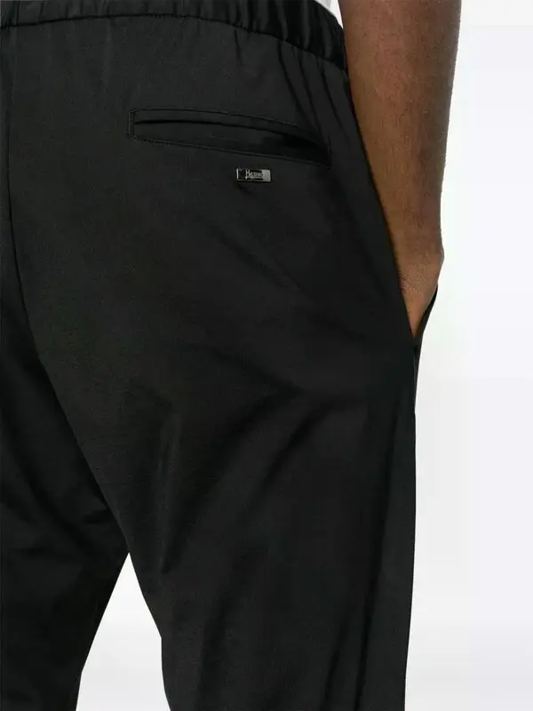 Herno Pleated Tapered Trousers