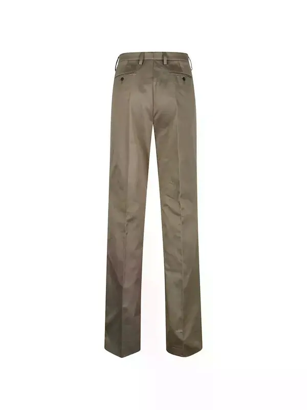 Prada Tailored Trousers With Pressed Crease