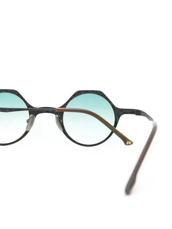 RIGARDS Round-frame Sunglasses - Blue