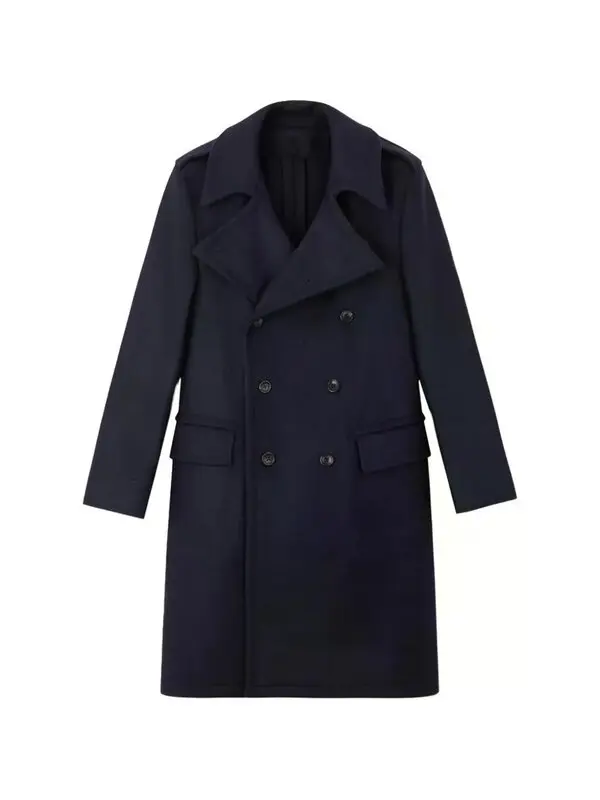 FORTELA Winston Double-breasted Wool Coat