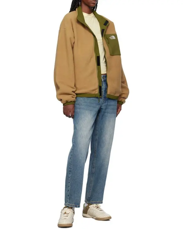 The North Face Reversible Fleece Jacket - Forest Olive/practical Brown