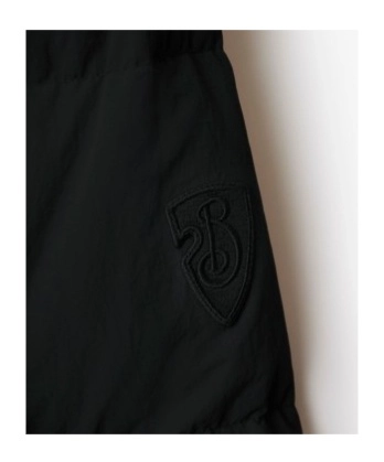 Burberry Funnel Neck Zip-up Puffer Coat With Drawcord Waist And Hood