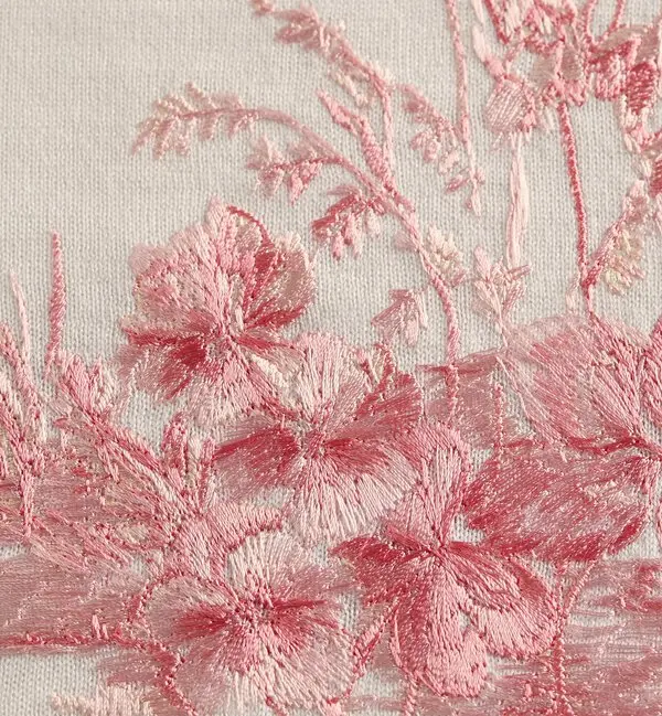 Dior Embroidered Short-sleeved Sweater
