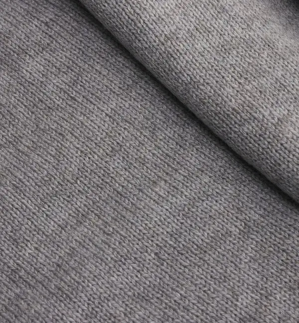 Dior Tie Neck Sweater With Gold-plated Rings