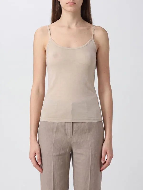 Paloma Wool Fitted Strap Top - Ecru