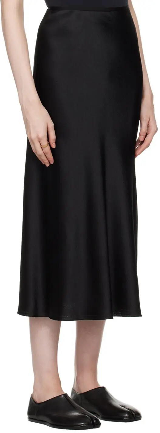 MAISON MARGIELA Satin Midi Skirt