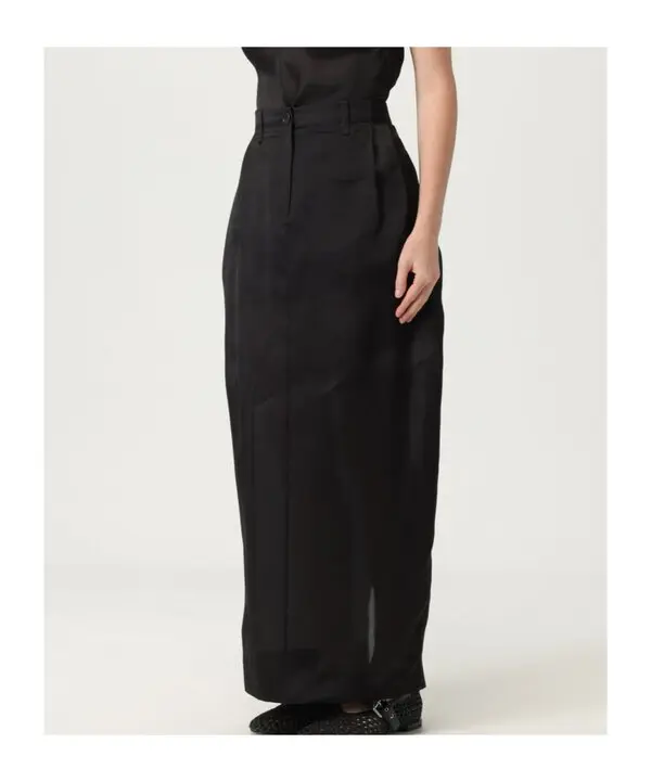 Khaite Lucian Maxi Skirt - Black