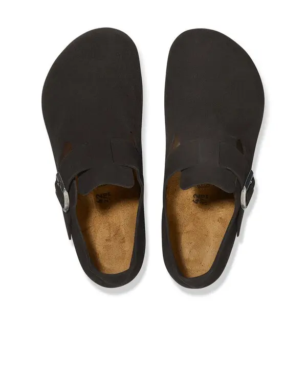 BIRKENSTOCK Suede Loafers With Adjustable Buckle