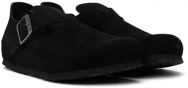 BIRKENSTOCK Suede Loafers With Adjustable Buckle