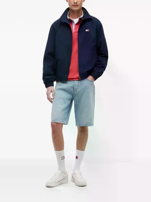 Tommy Hilfiger High Neck Logo Patch Jacket