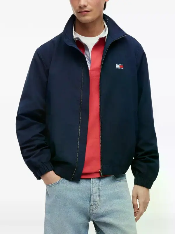 Tommy Hilfiger High Neck Logo Patch Jacket