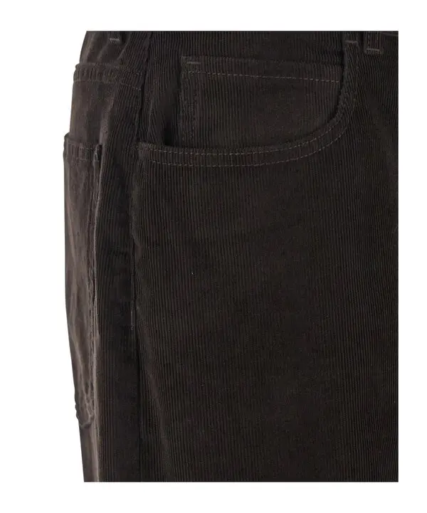 THE ROW Corduroy Straight-leg Trousers - Brown