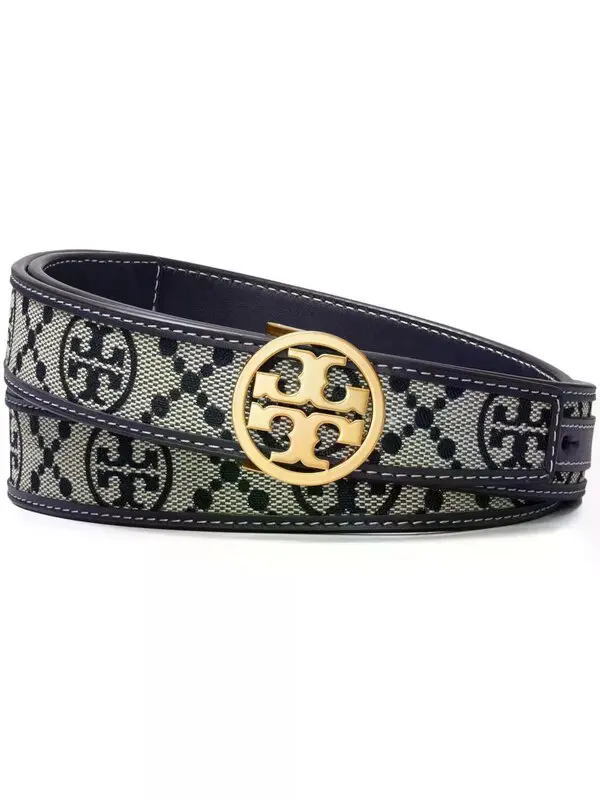 Tory Burch T Monogram Miller Belt - Neutrals