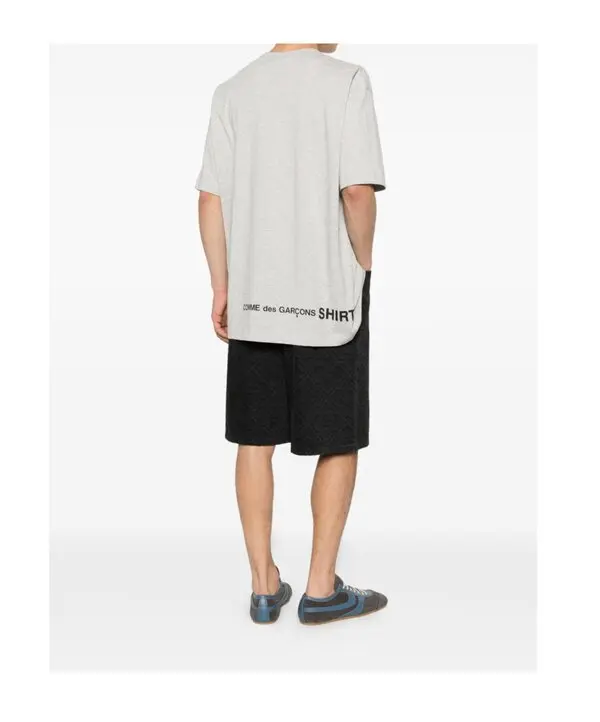 Comme Des Garçons Logo Printed T-shirt