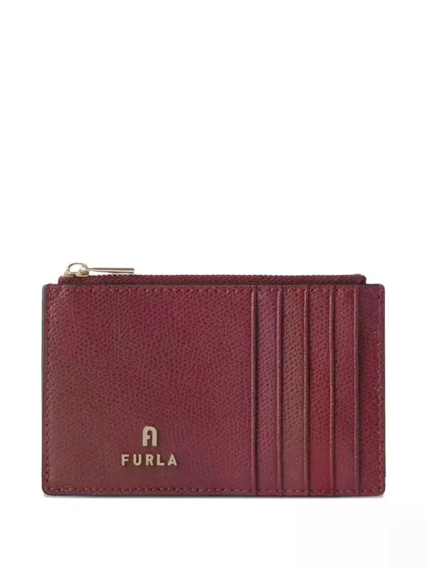 Furla Medium Camelia Card Holder - Red