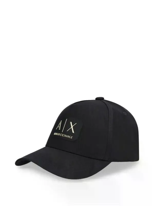 Armani Exchange Logo Patch Baseball Cap