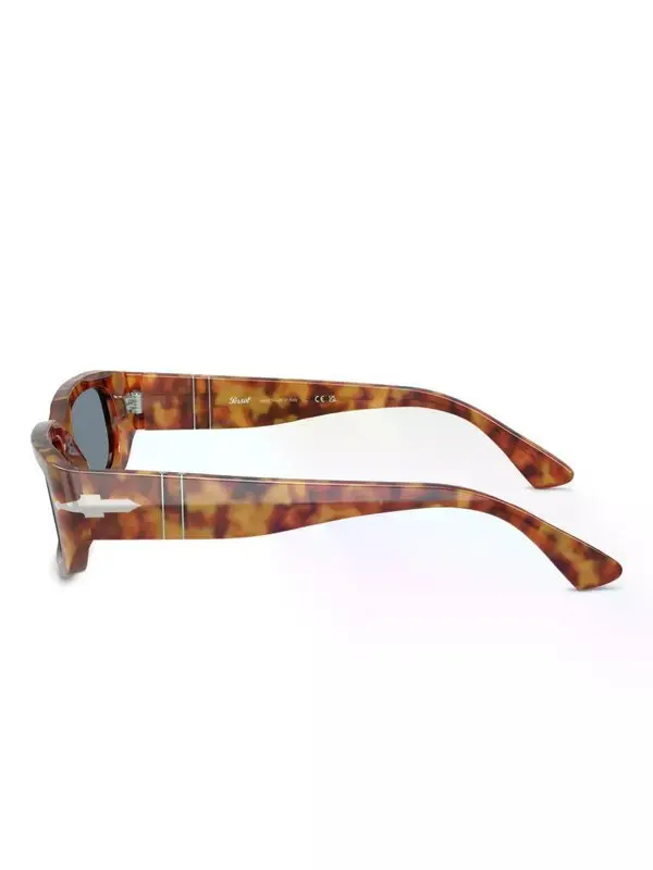 Persol Tortoiseshell Rectangle Sunglasses
