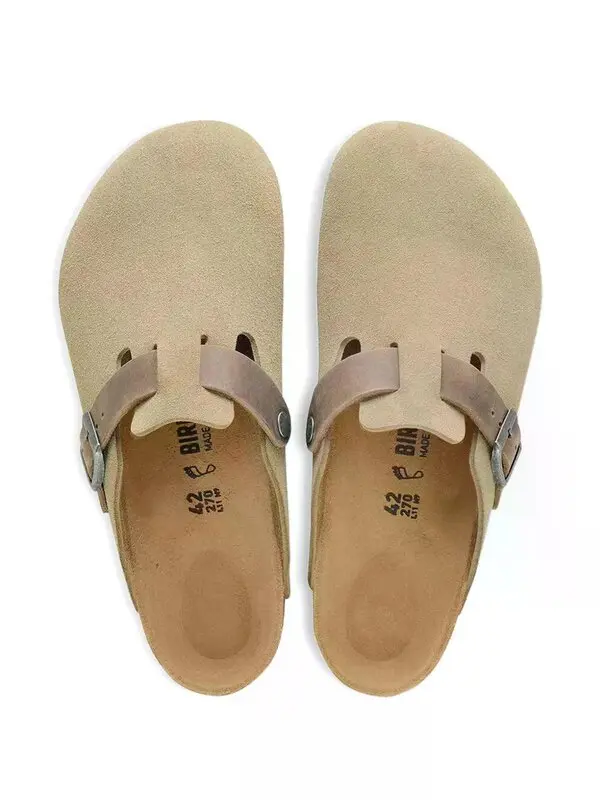 BIRKENSTOCK Boston Suede Mules