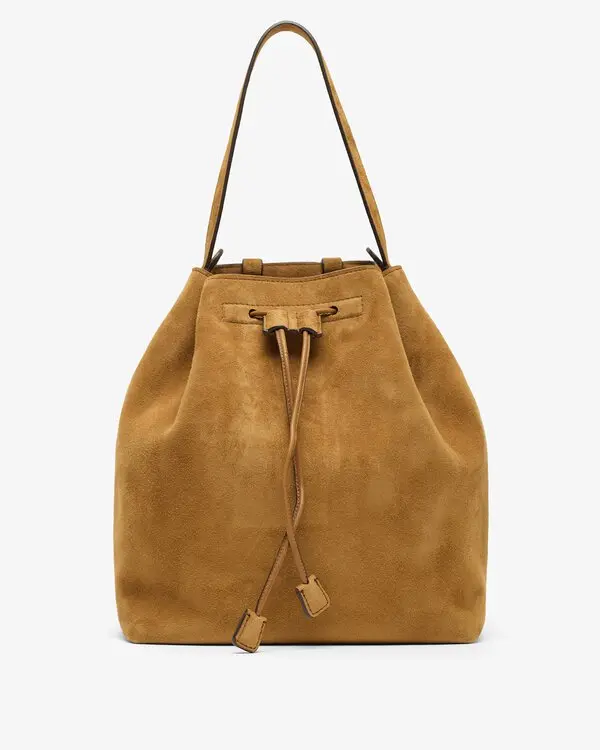 THE ROW Backpack 9 Suede Bag