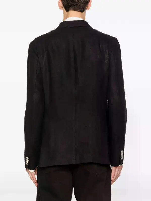 Brian Dales Double-breasted Peak-lapel Blazer