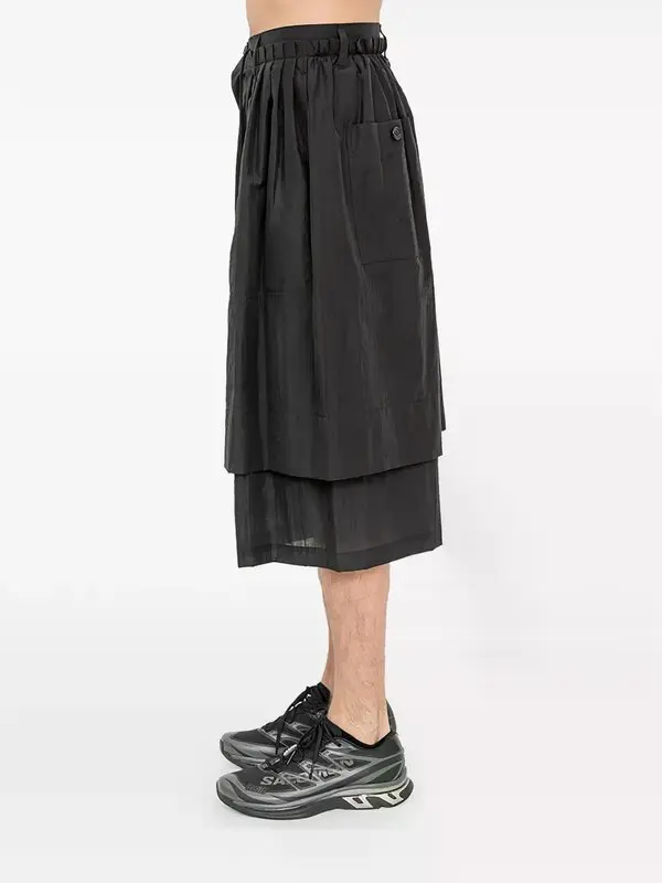 SONGZIO Ghostfold Layered Shorts
