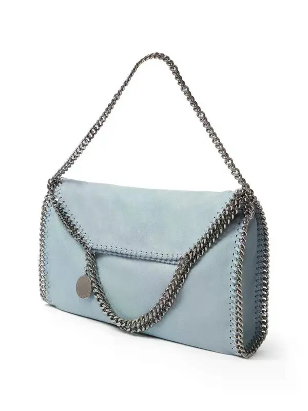 Stella McCartney Falabella Fold-over Tote Bag - Blue