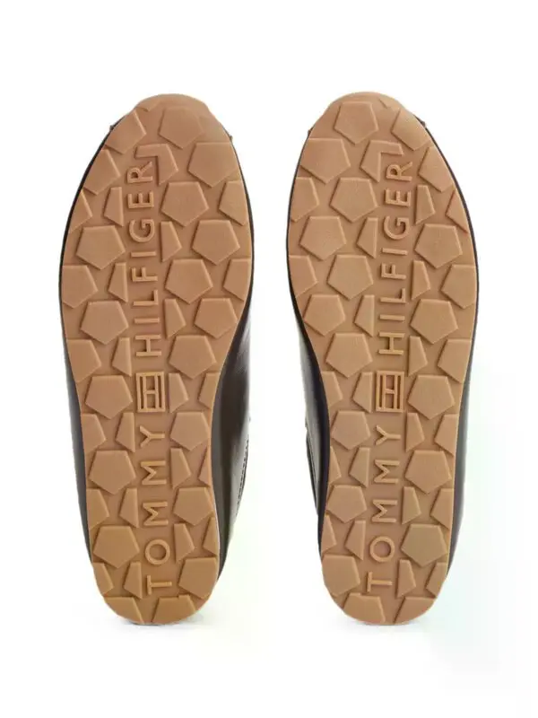 Tommy Hilfiger Monogram Leather Sneakers